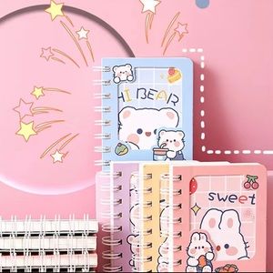 SimplyBeautyful | Other | Cute Cartoon Spiral Coil Notebook Notepad 8 ...